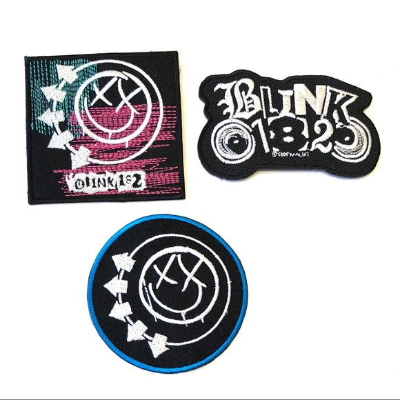 Accessories | Blink 182 Patch Iron On Band Rock Punk Skate Diy | Poshmark